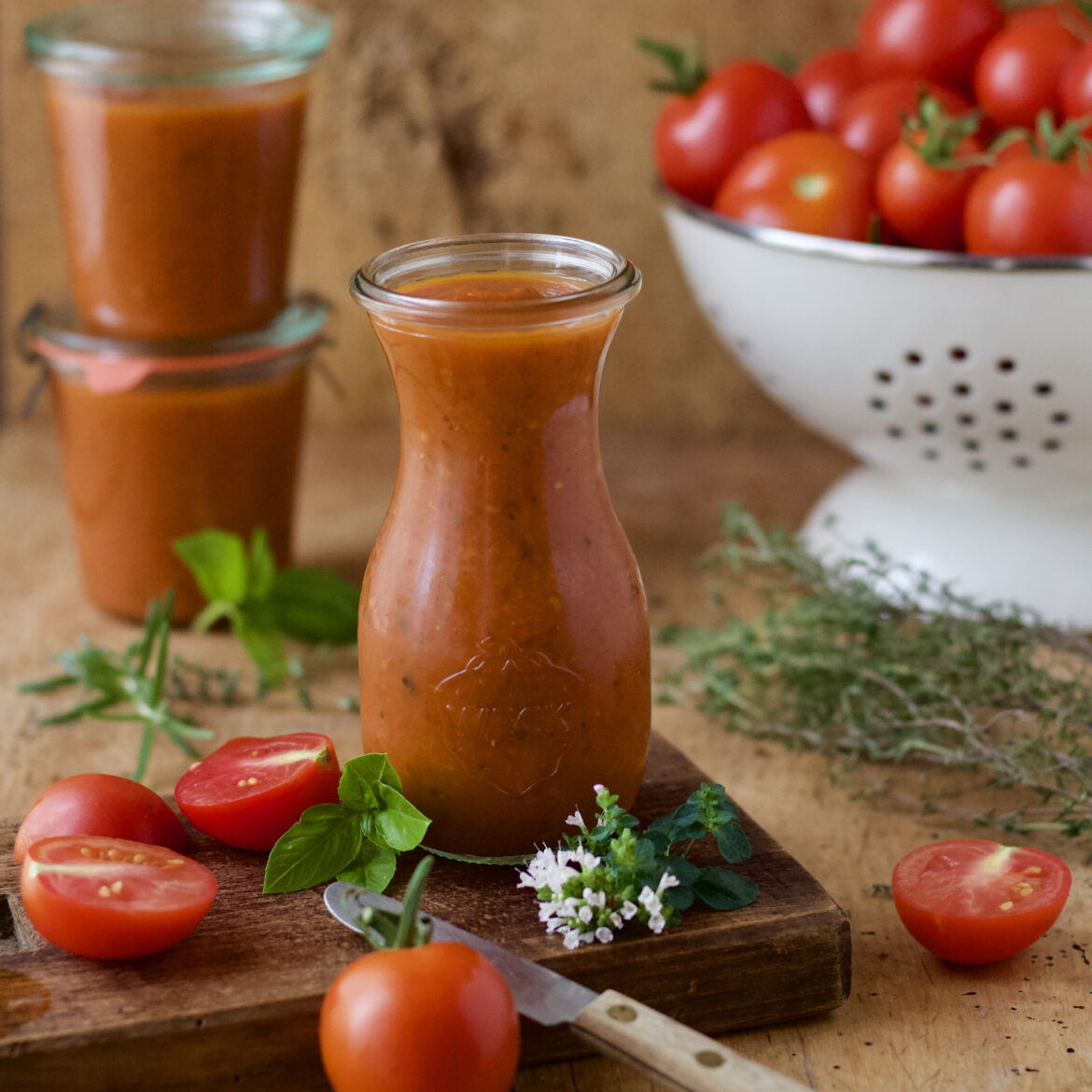 Tomatensauce Rezept - Veronikas Hofküche